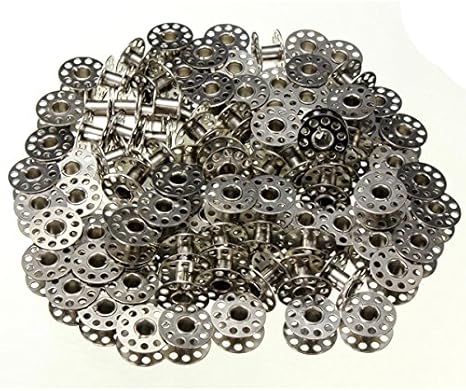 Teamwork 100pcs Metal Empty Bobbins For Sewing Machine - Walmart.com