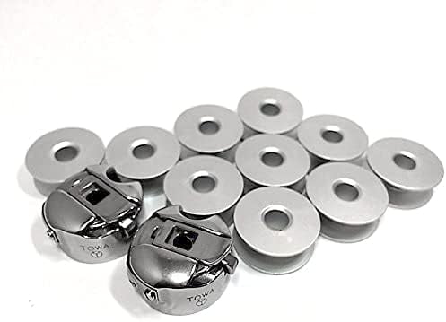 Teamwork 2 BOBBIN CASE (52237) & 10 ALUMINUM BOBBIN FOR INDUSTRIAL ...