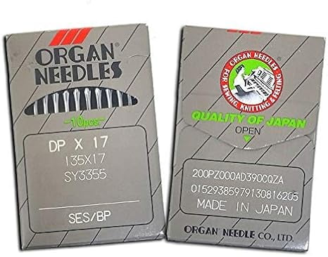 Teamwork 20 Organ 135x17 DPx17 Walking Foot Ball Point Industrial Sewing Needle ~ Multiple Sizes ...