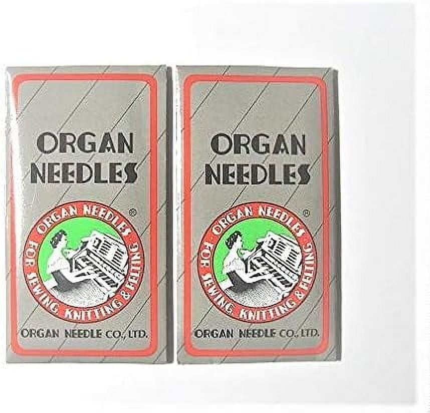 Teamwork 20 Organ Home Sewing Machine Needles, Size 80/12 Sharp Point ...