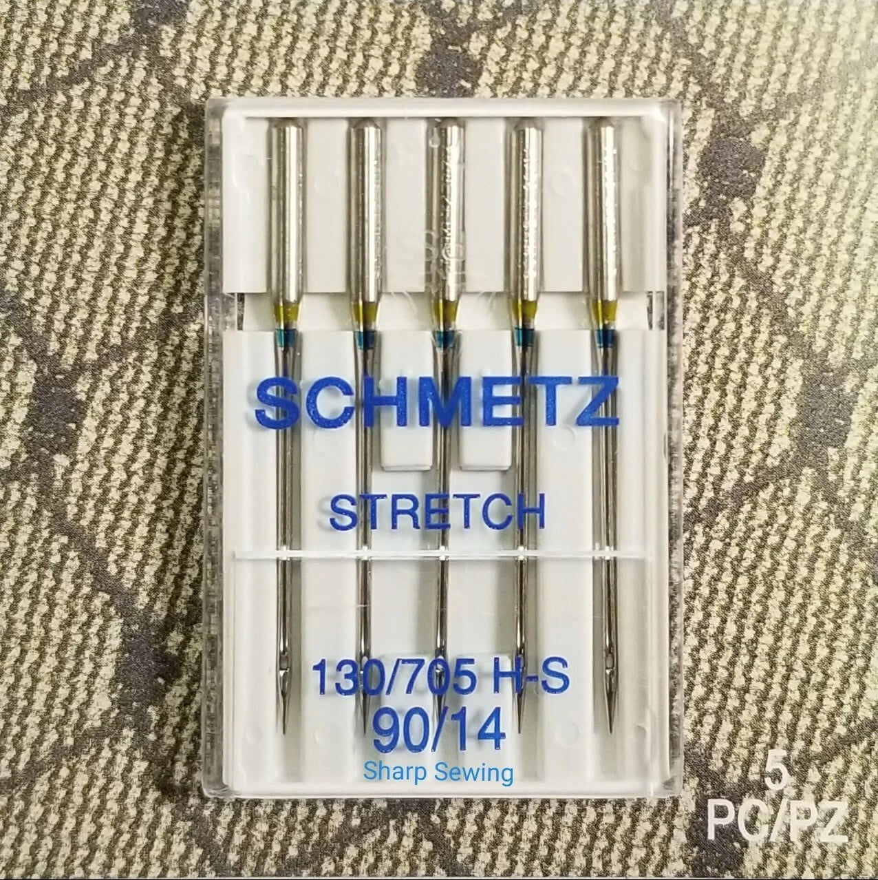 Teamwork 25 SCHMETZ STRETCH SIZE# 14 130/705 HS HOME SEWING MACHINE ...