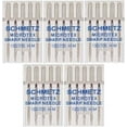 Teamwork 25 Schmetz Microtex Sharp Sewing Machine Needles 130/705 H-M ...
