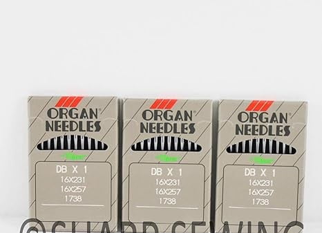 Teamwork 30-16X95#21 Organ DBX1 Industrial Sewing Machine Needles 16X231 16X257 JUKI - Walmart.com