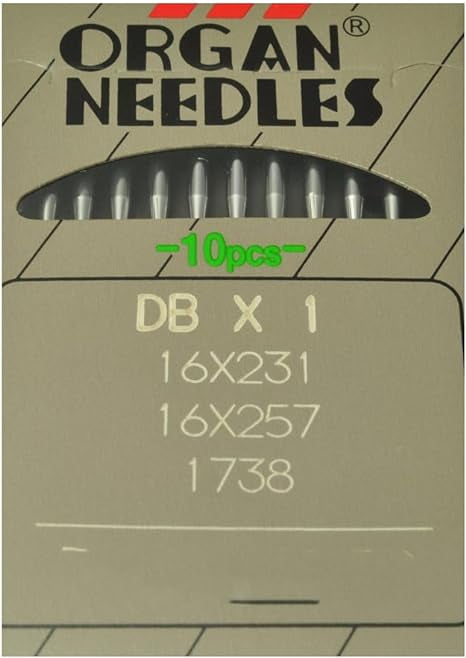 Teamwork 30-16X95#23 Organ DBX1 Industrial Sewing Machine Needles 16X231 16X257 JUKI - Walmart.com