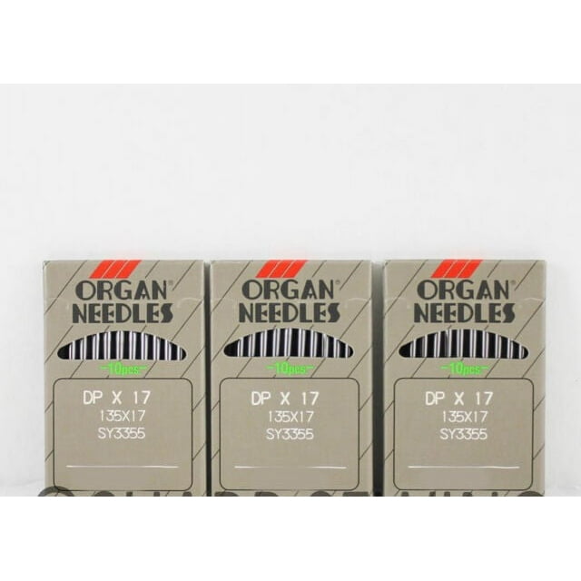 Teamwork 30 Organ 135X17#12 Walking Foot Sewing Machine Needles DPX17 ...