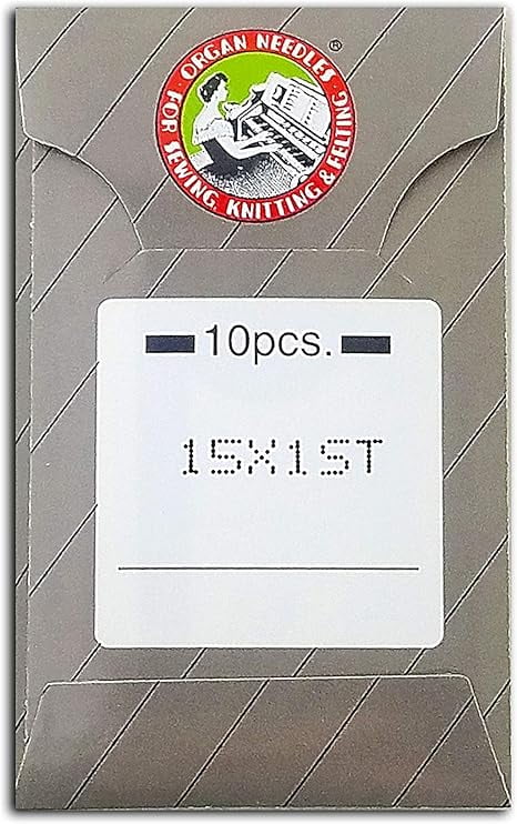 Teamwork 30 Organ Industrial Single Needle LOCKSTITCH Titanium (PD) Round Shank Needles DBX1 ...