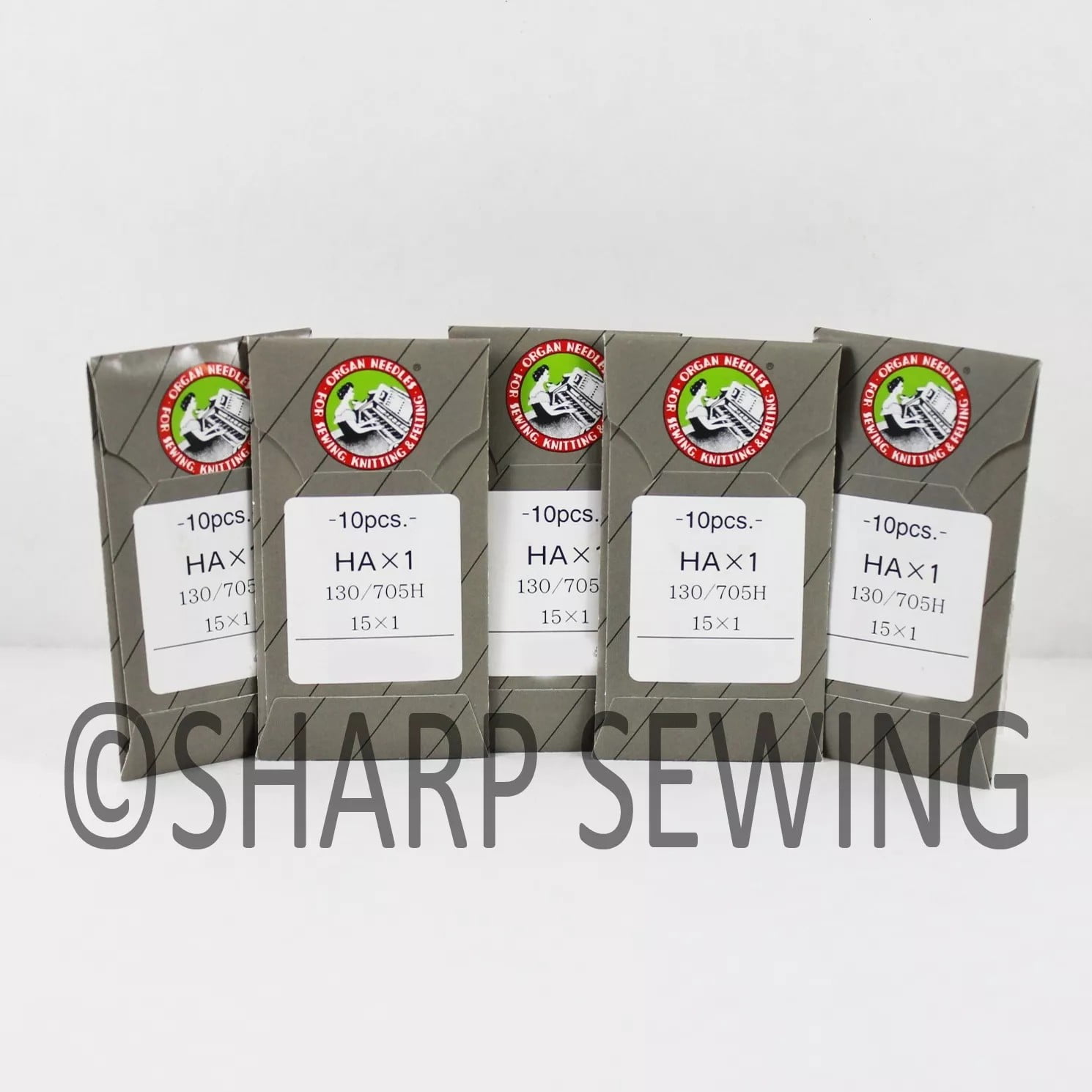 Teamwork 50 ORGAN HAX1SP #14 NEEDLES for JANOME / NEWHOME SERGERS ...