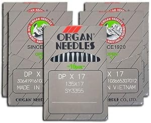 Teamwork 50 Organ Titanium 135x17 DPx17 Walking Foot Regular Sharp ...