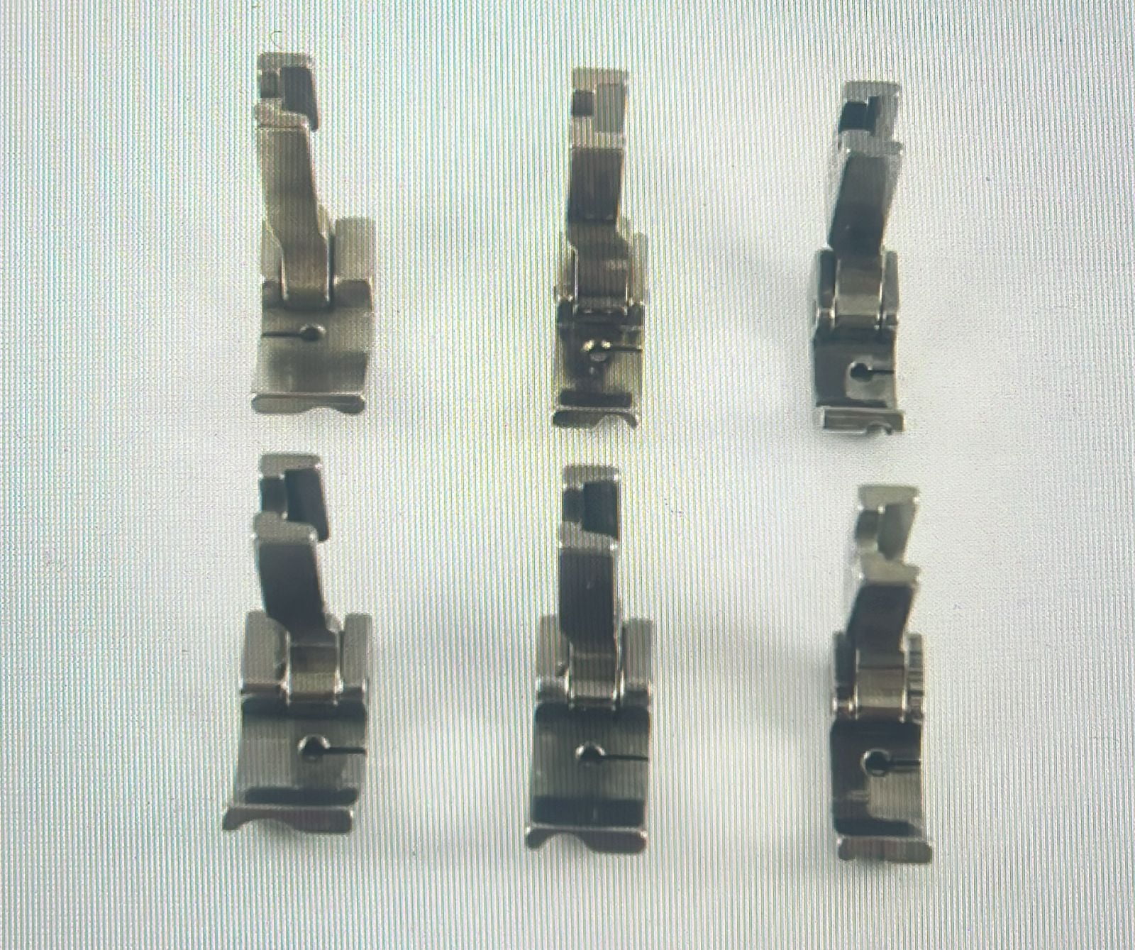 Teamwork 6 PIPING FEET FOOT SET 1/8" 3/16" 1/4" - JUKI SINGER HIGH ...