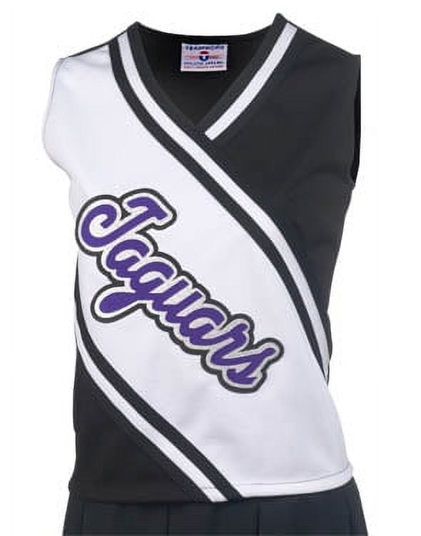 Teamwork Athletic Apparel Youth Spirit Cheer Shell With 3 Stripe Trim ...