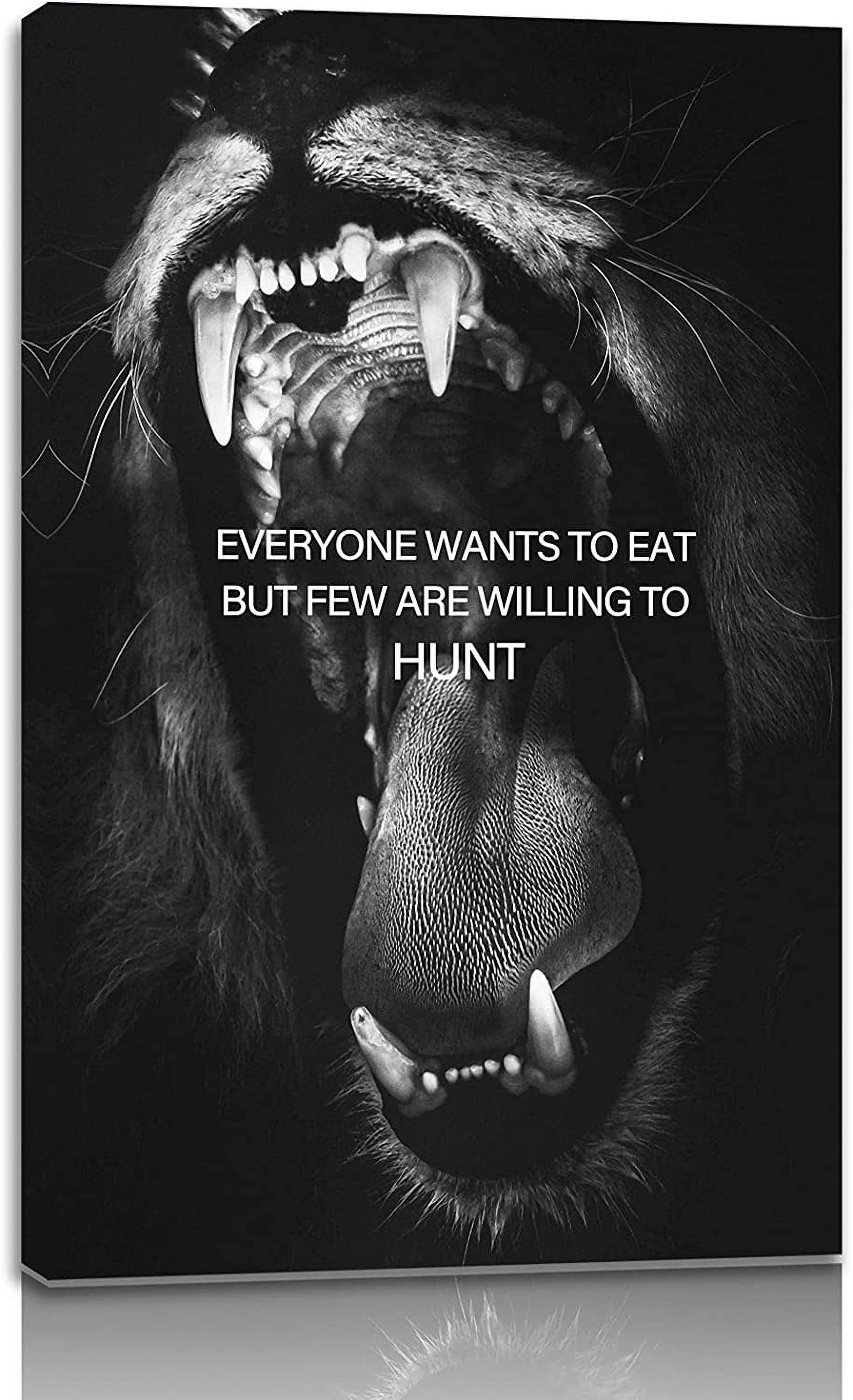 Teamwork Canvas Wall Art - Large Framed Motivational Quotes Artwork ...