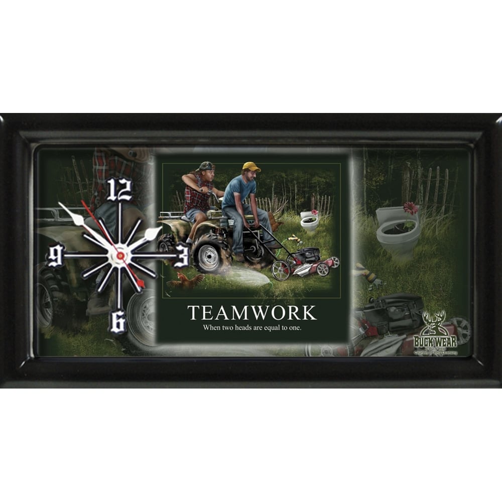 Teamwork Clock # 11 - Walmart.com