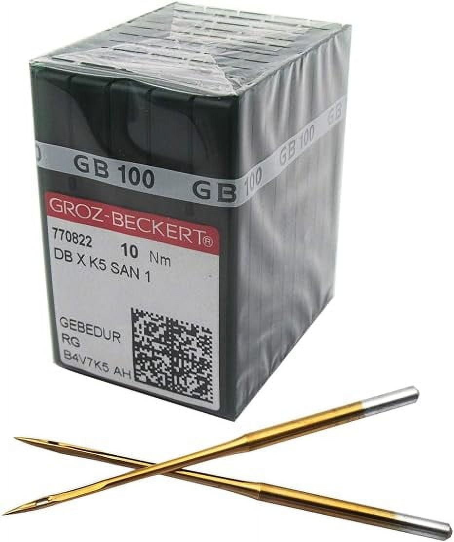 Teamwork GROZ-BECKERT Needle in - 100PCS Groz Beckert DBXK5 SAN1 GEBEDUR Titanium Coated ...