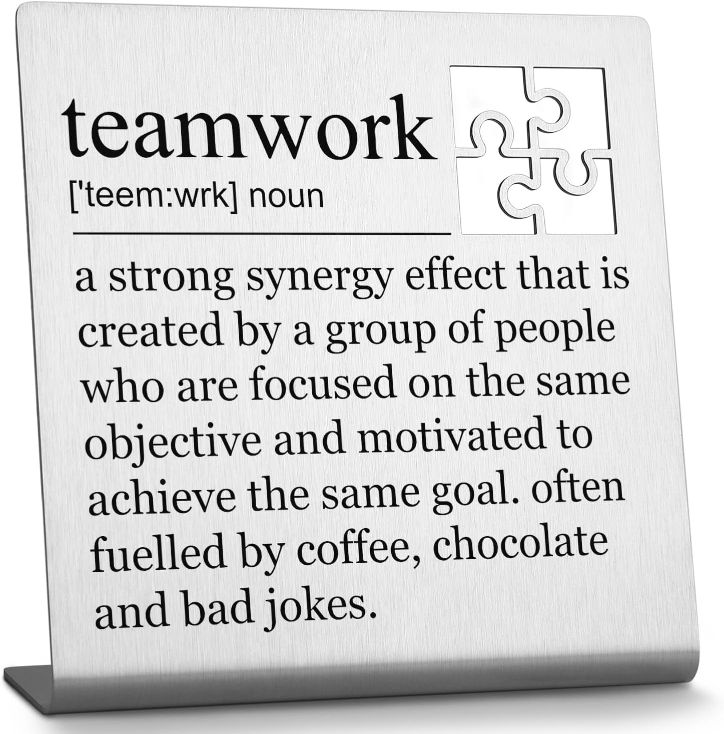 Teamwork Gifts, Teamwork Plaque, Teamwork Definition, Team Gifts for ...