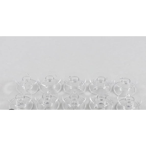 Teamwork Home Sewing Machine Plastic Bobbins - 10 PK - SA156, Class 15 ...