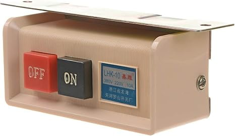 Teamwork INDUSTRIAL SEWING MACHINE SWITCH BOX ON/OFF 110V - NO CORD ...