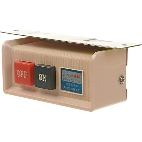 Teamwork INDUSTRIAL SEWING MACHINE SWITCH BOX ON/OFF 110V - NO CORD ...