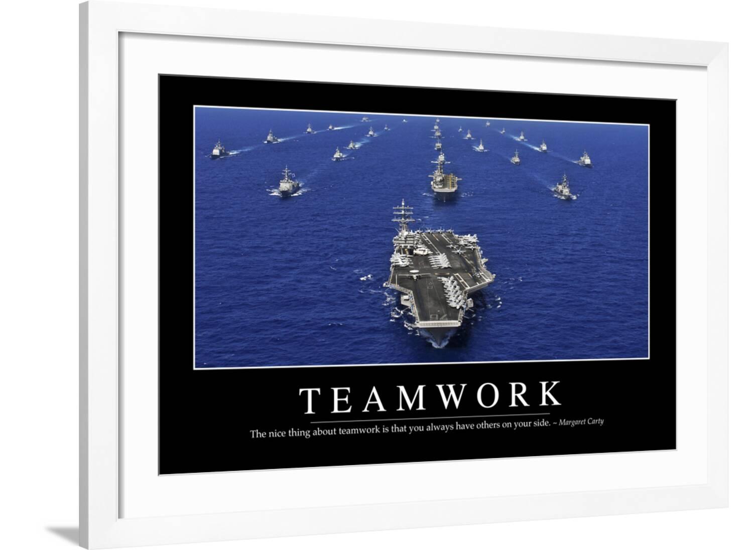 Art.com Teamwork: Inspirational Quote and Motivational Poster ...