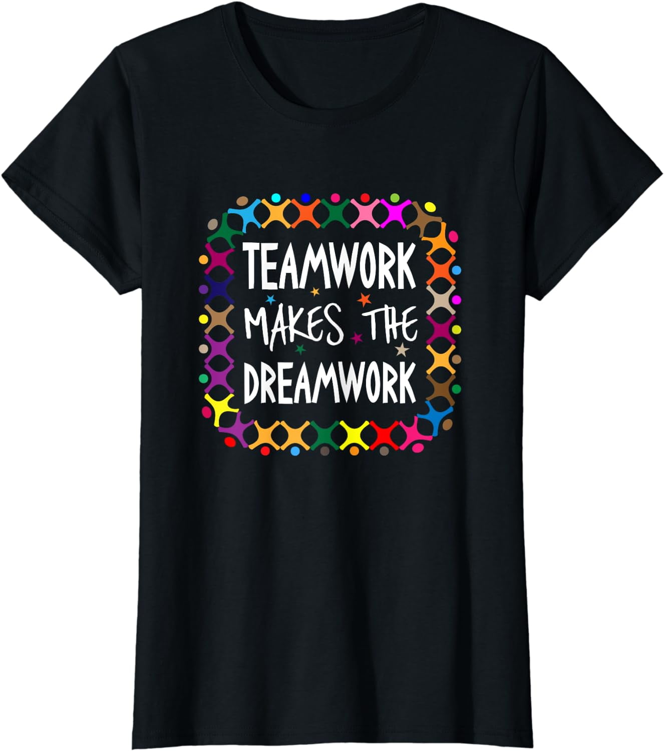 Teamwork Makes The Dreamwork Motivational Sports Quote Team T-Shirt ...