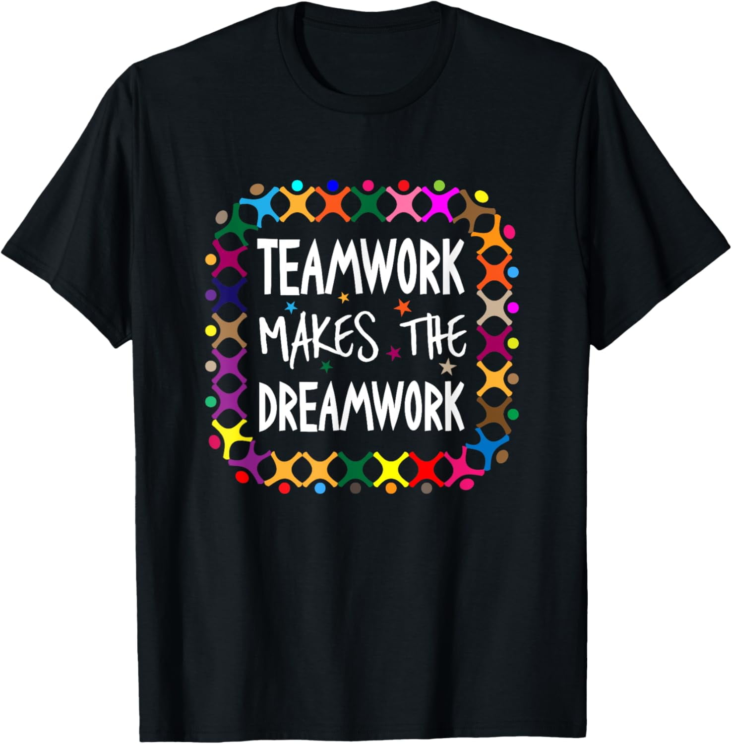 Teamwork Makes The Dreamwork Motivational Sports Quote Team T-Shirt ...