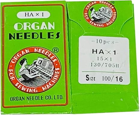 Teamwork Organ Sewing Machine Needles Home-use Size 100/16-10 Pieces per Pack - Walmart.com