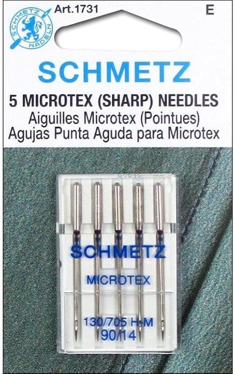 Teamwork SCHMETZ Microtex Sharp Sewing Machine Needles - Quilting ...