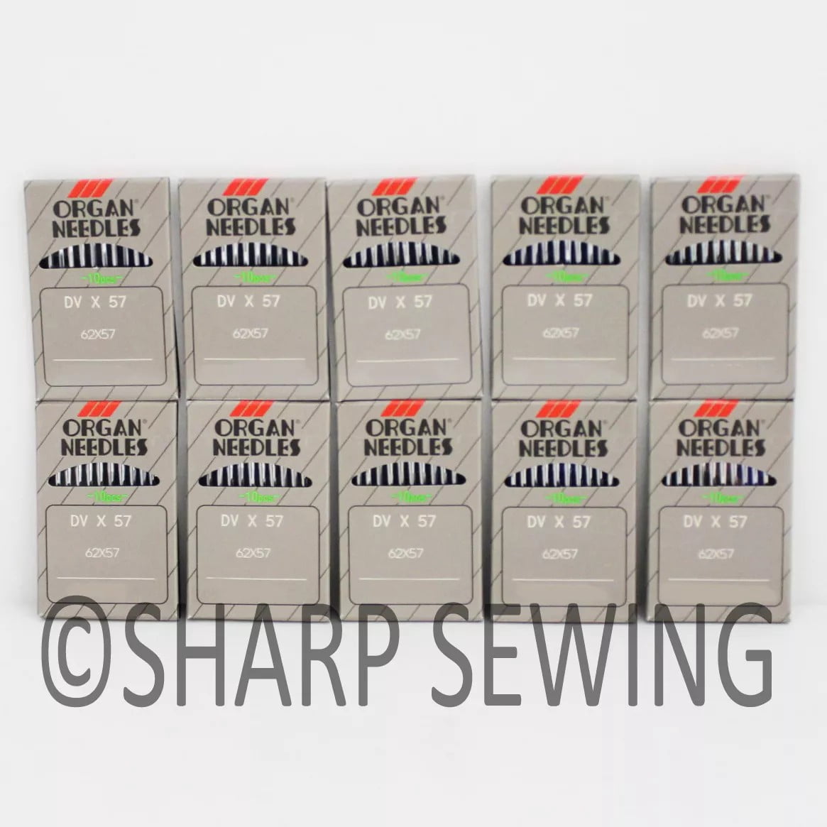 Teamwork SINGER 300W NEEDLES ( 100 EACH ) #24 ORGAN BRAND 62X57 ...