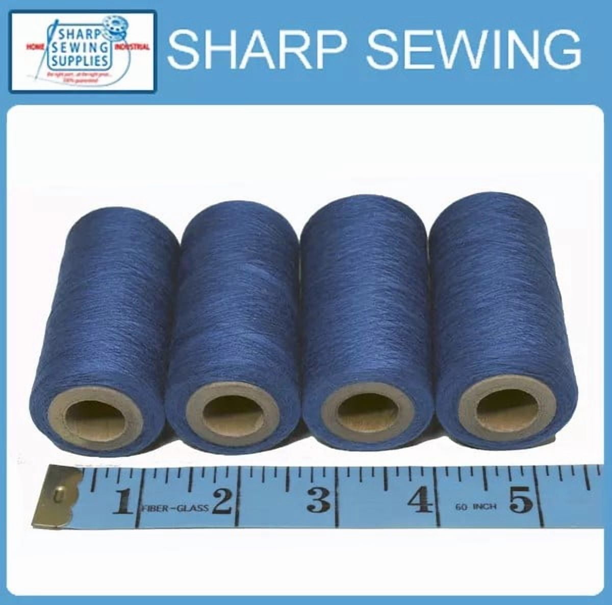 Teamwork SPUN POLYESTER SERGER & QUILTING THREAD, BLUE - Walmart.com