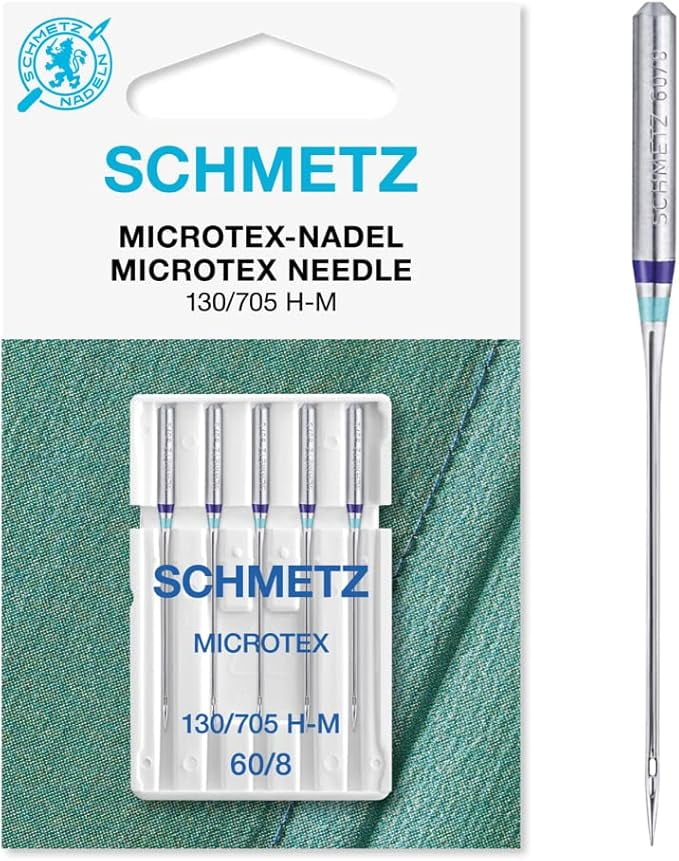 Teamwork Schmetz Microtex Sharp Machine Sewing Needles Package of 5 ...