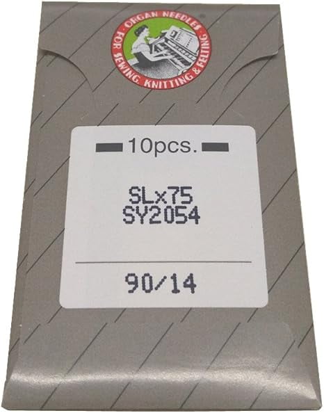 Teamwork YICBOR Home Overlock/Serger Sewing Needle SY2054 SLx75, Size90 ...