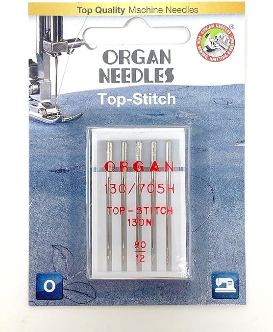 Teamwork Zamtac Organ Domestic Sewing Needles 130/705H Top Stitch ...