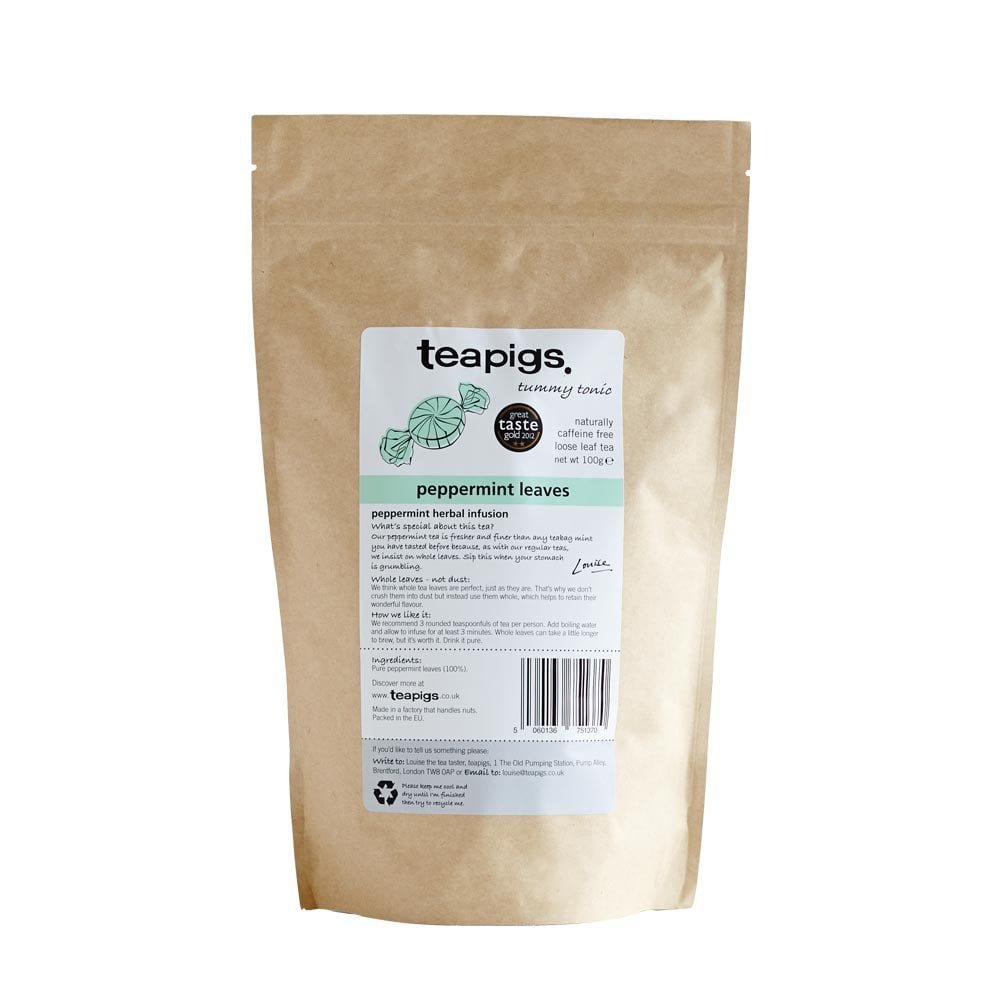 Teapigs Peppermint Leaves Loose Tea Made With Whole Leaves (1 Pack Of ...