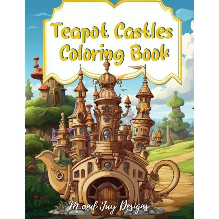 teapot coloring book