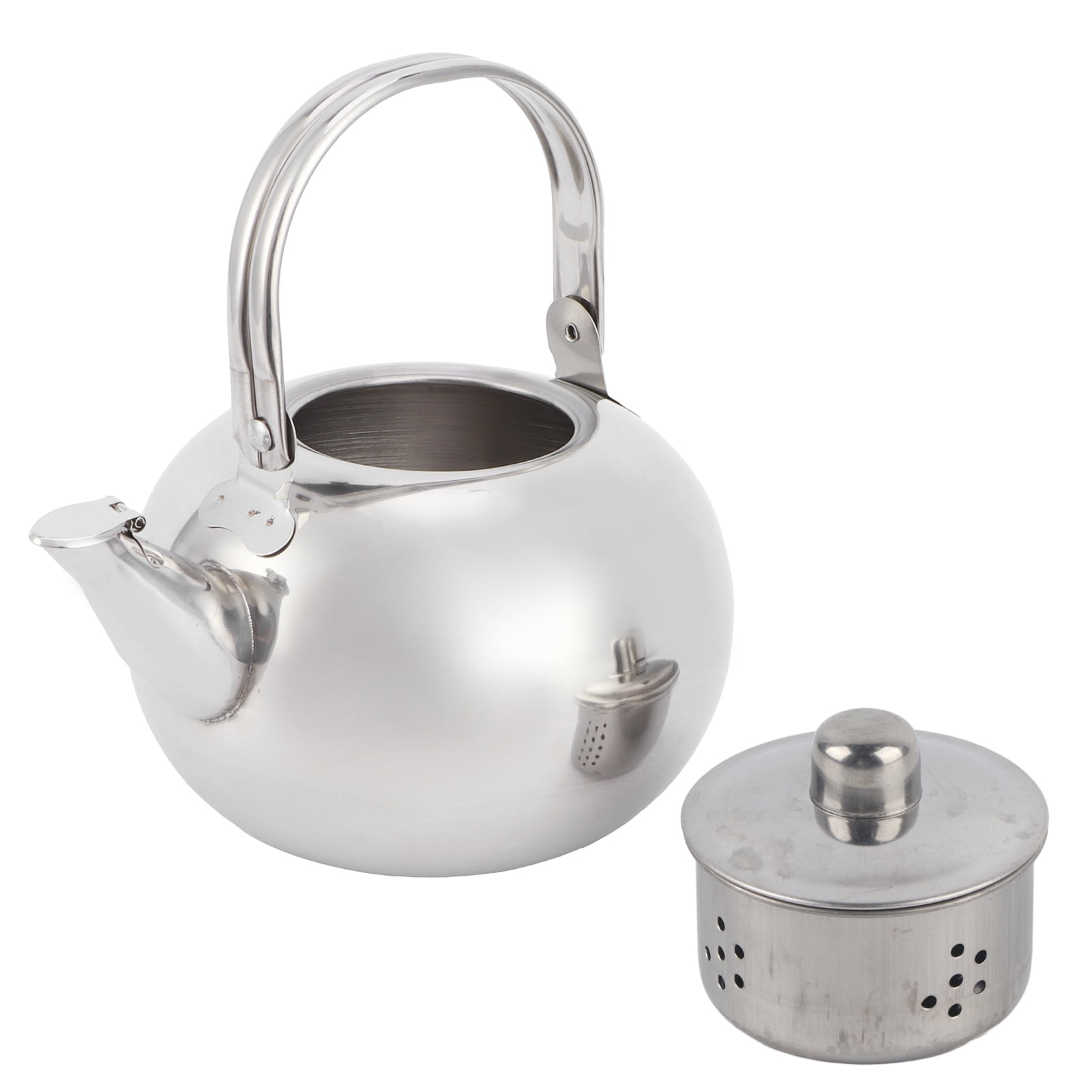 Teapot,Flat Bottom Induction Cooker Water Kettle Tea Pot with Filter ...