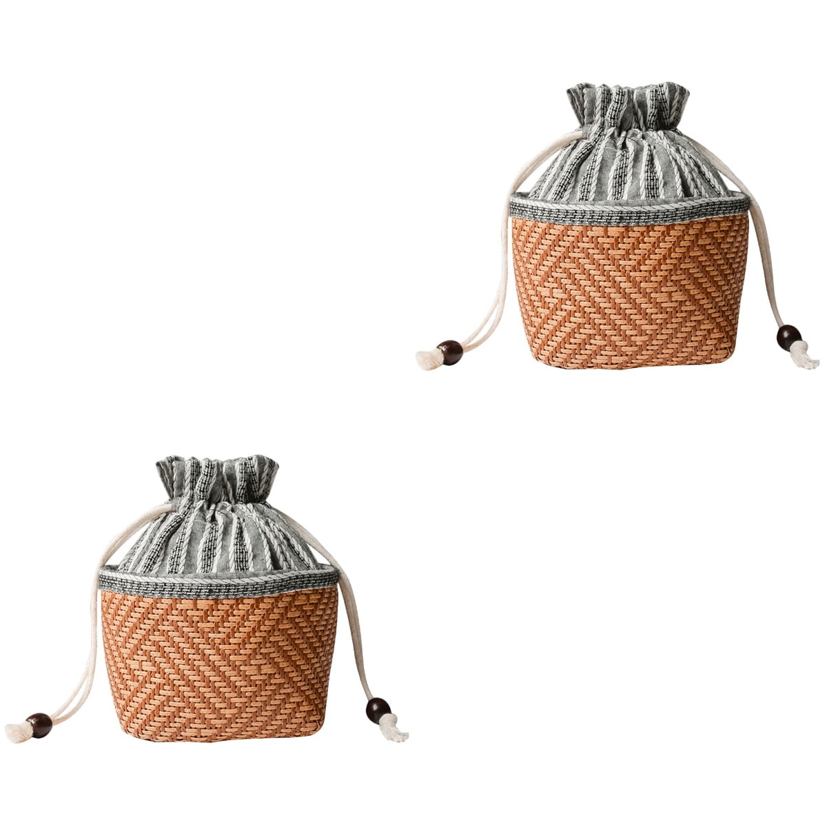 Teapot Storage Bag 2 Pieces Drawstring Lightweight Travel Teacup ...