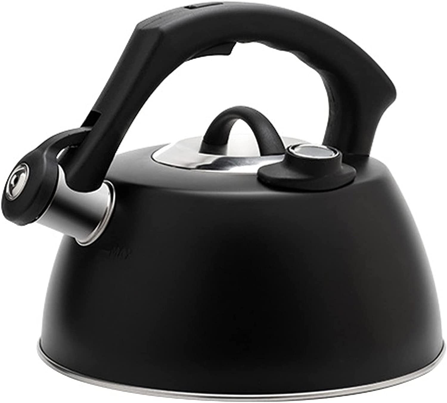 Teapot, Tea Kettle With Thermometer for Stove Top, Whistling Tea ...
