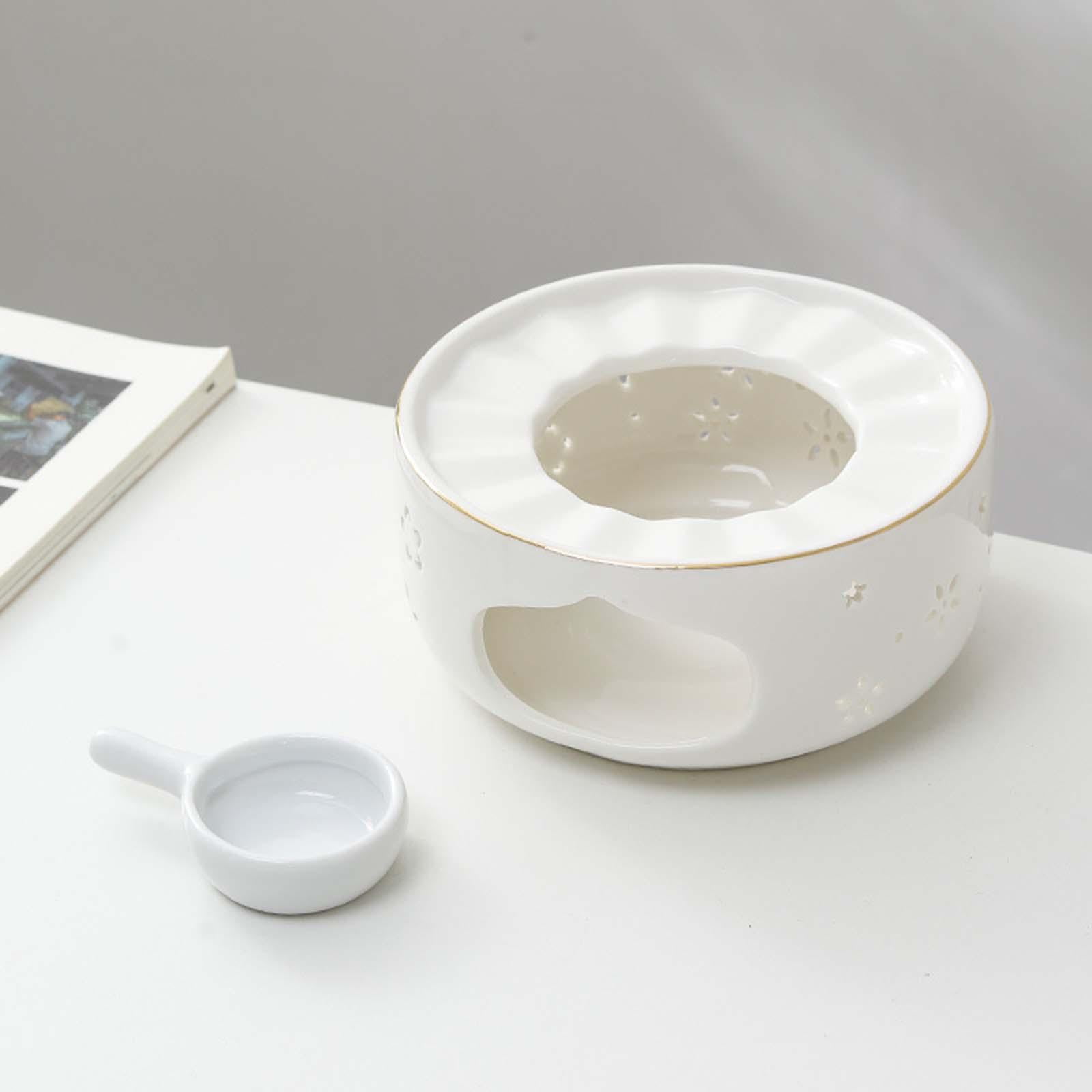 Teapot Warmer Candle Furnace Tealight Heating Burner for Heating Coffee ...
