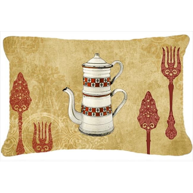Teapot Welcome Indoor & Outdoor Fabric Decorative Pillow - Walmart.com