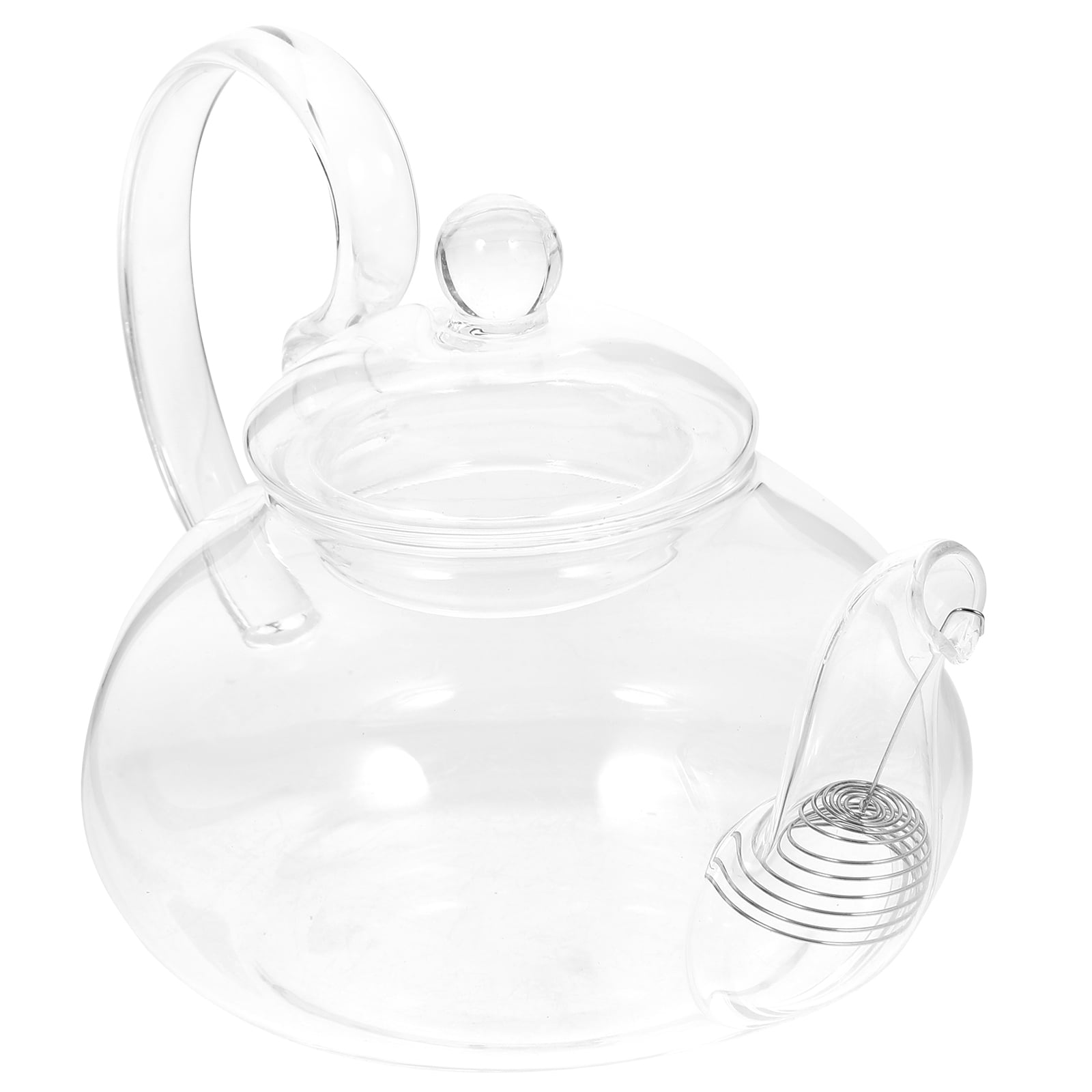 Glass Teapot 1 Set Heat Resistant Kung Fu Teapot for Home Tea Making ...