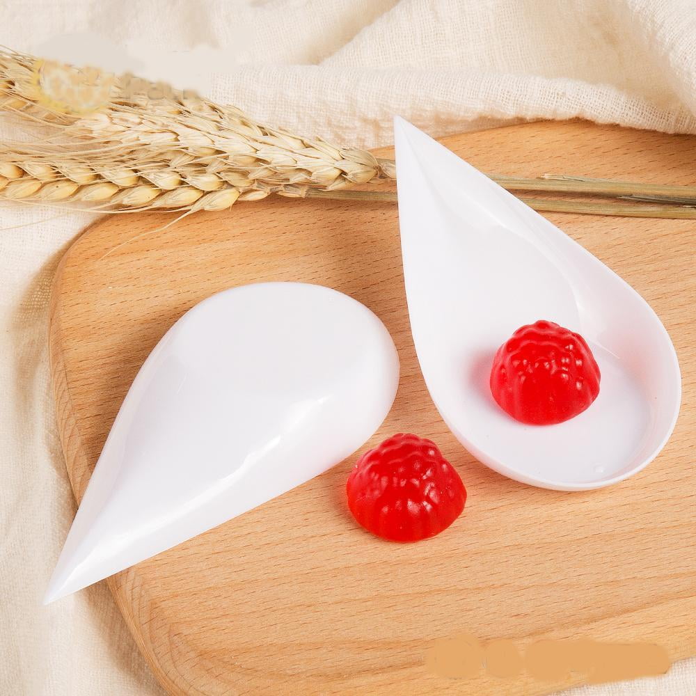 Tear Drop Appetizer Spoon for Serving Desserts, Cakes, and Hors d ...