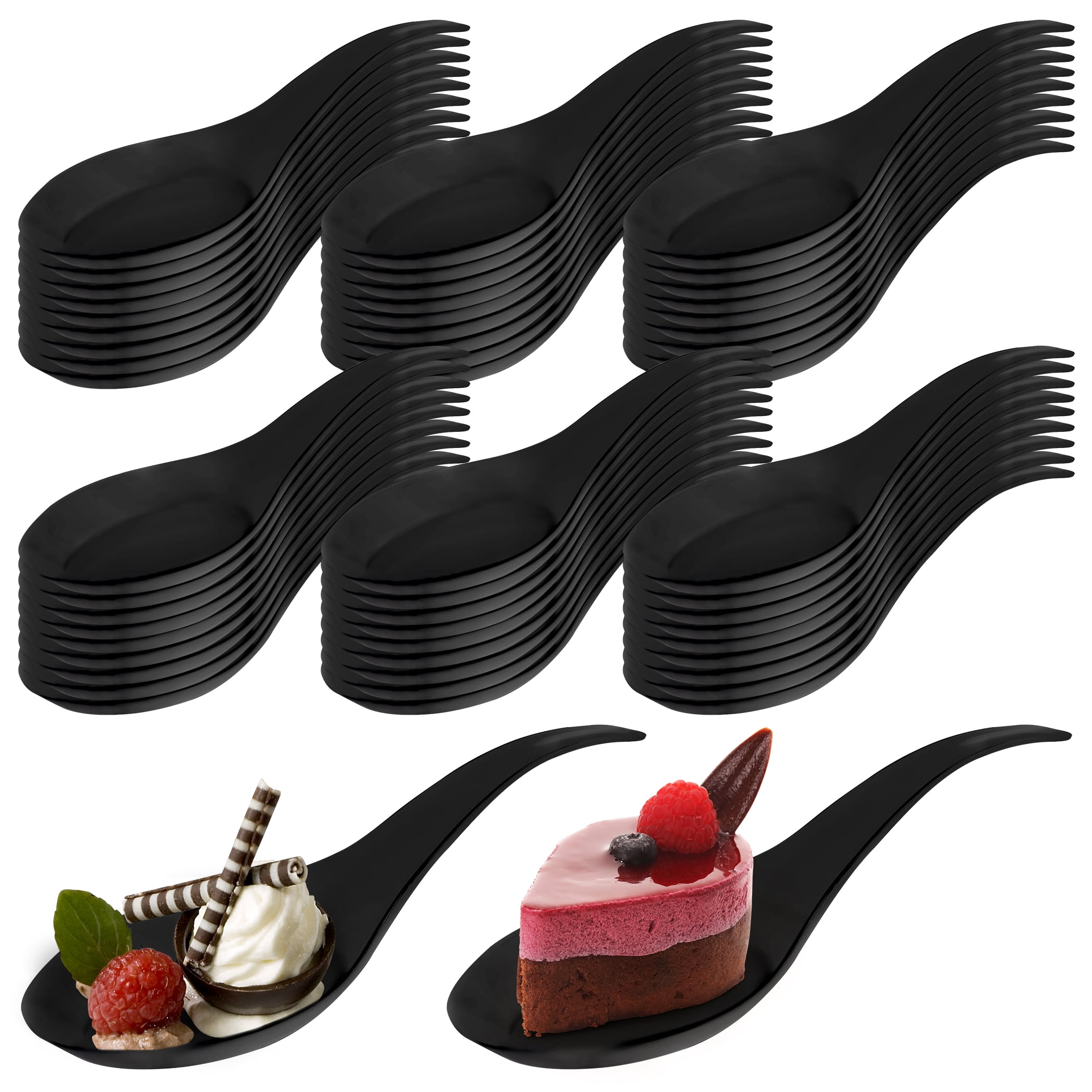 Tear Drop Tasting Spoons - Appetizer Spoons - Tasting Spoons -50 count ...