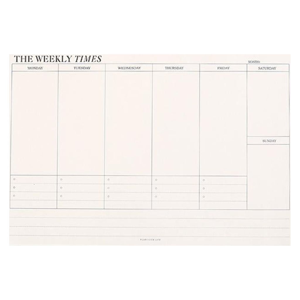Tear-Off Sheets Supplies Planner Collections Statiry Monthly Tasks ...