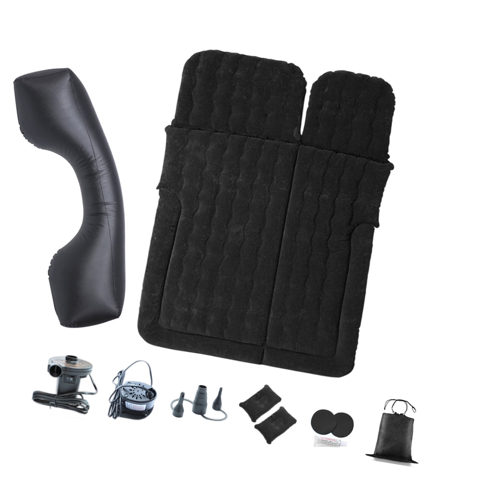 Tear Resistant Foldable Car Camping Bed For SUVs Trucks Double Chamber ...