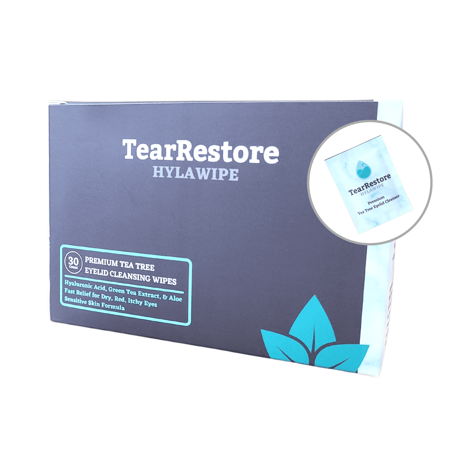 TearRestore HylaWipe Eyelid Wipes for Dry, Red, Itchy Eyes ...