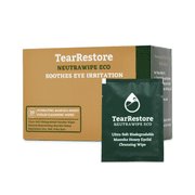 TearRestore NeutraWipe Eco Manuka Honey Eyelid Wipes | Ultra-Soft ...