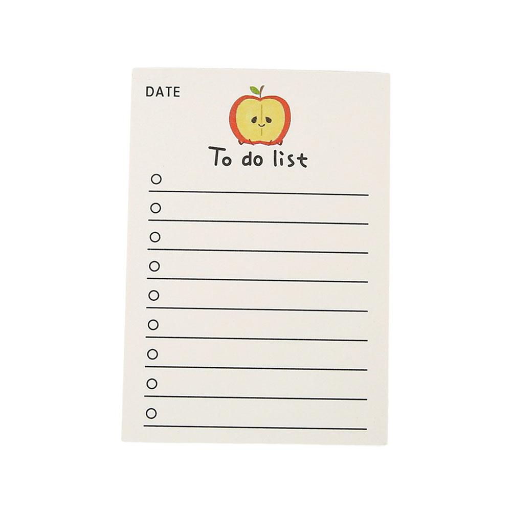 Tearable Non Sticky Notes Fruit Hand Account Memo Message List Paper To ...