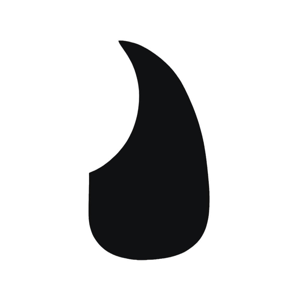Teardrop Type Acoustic Guitar Pickguard-Scratch Plate w/Self Adhesive ...