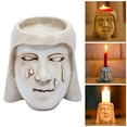 Tearful Mary Candle Holde Which Hand Candle Holder Vintage Glass Candle Holder Antique Votive