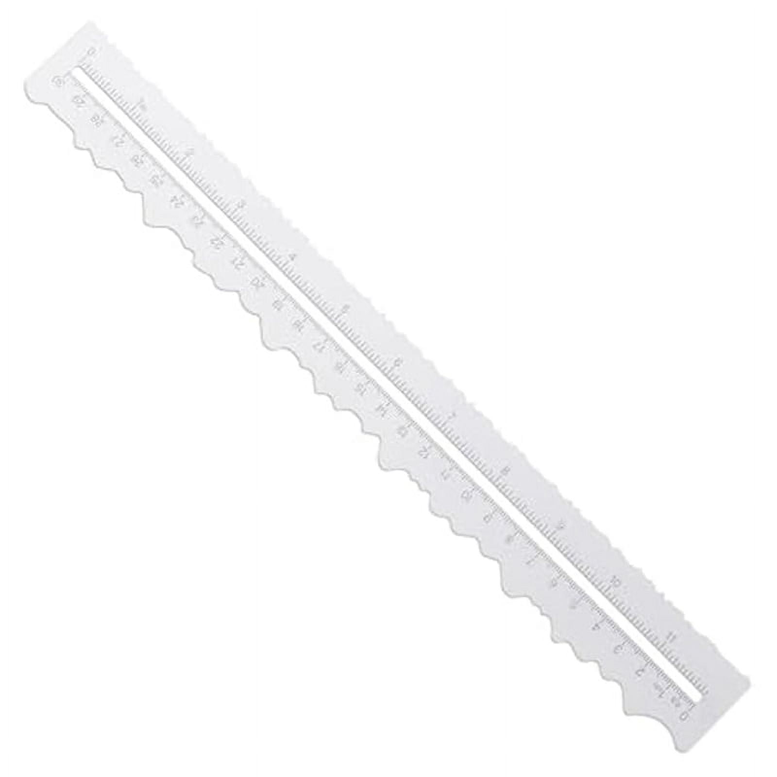 Tearing Ruler for Paper Crafts with Irregular Edges Measuring Paper ...