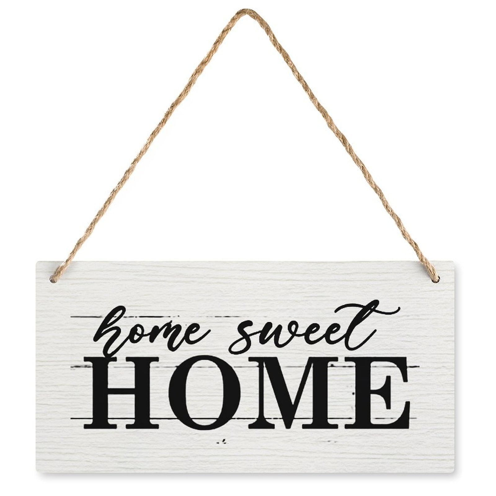 Tearleet Home Sweet Home Decor Sign Hanging Wood Sign Home Decorative ...